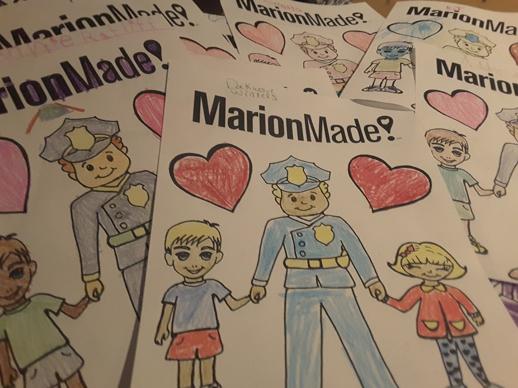 MPD coloring page | MarionMade