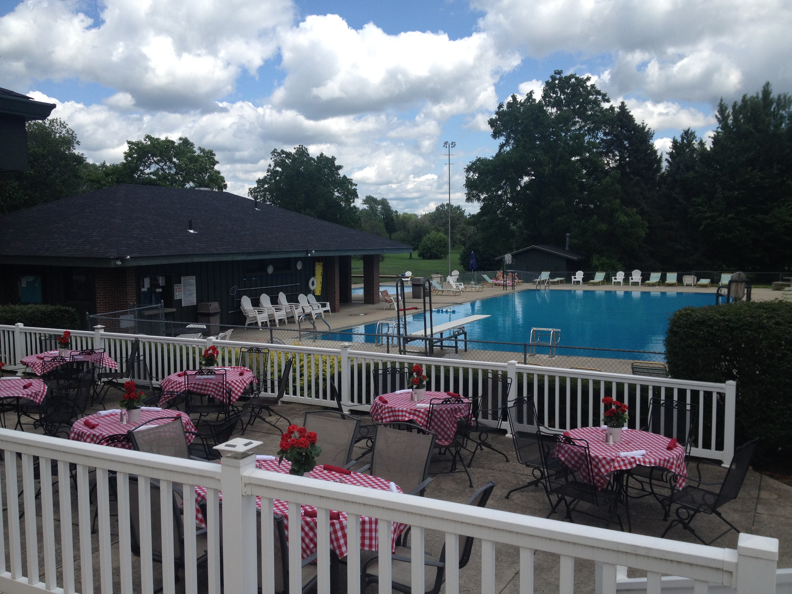 Country Club Lower Deck Pool | MarionMade