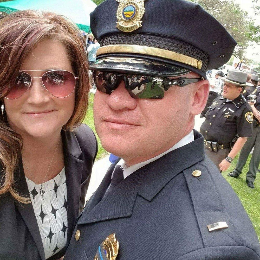 Gruber pictured with his best friend, his wife | MarionMade