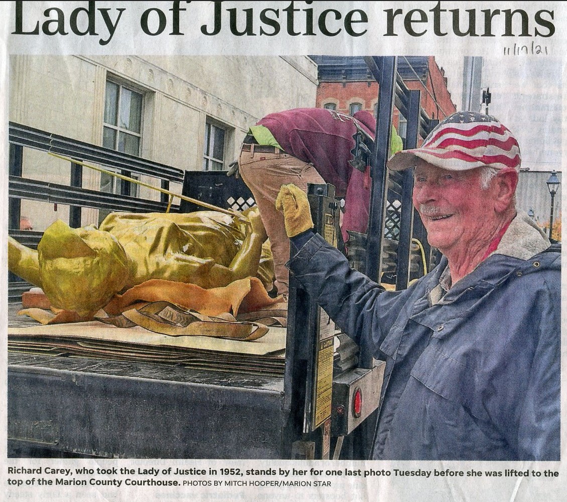 27-Year-Old Mystery Surrounds Lady Justice’s Kidnapping | MarionMade